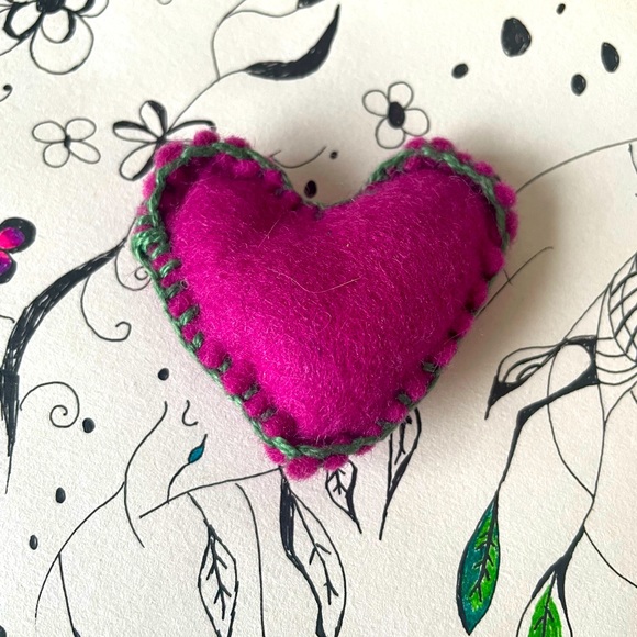 Handmade | Other | Handmade Heart Lavender Buds Filled | Poshmark
